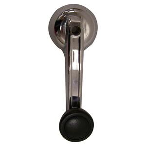 Crown Automotive Jeep Replacement Black Chrome Steel Window Handle