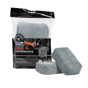 Chemical Guys Workhorse Premium Grade Gray Microfiber Applicator 2 Piece