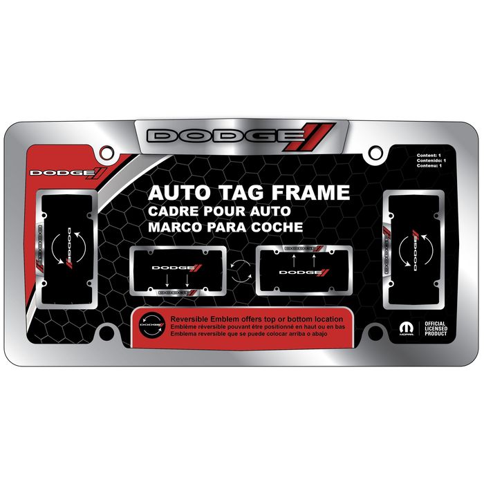 Chroma Graphics Chrome Dodge Reversible Frame