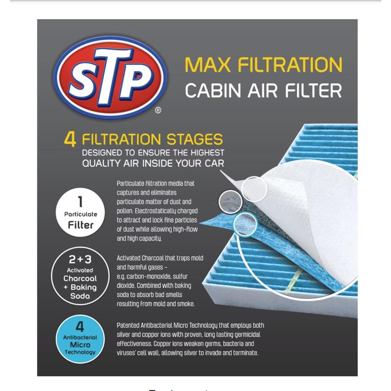 STP Max Cabin Air Filter CAF1887M