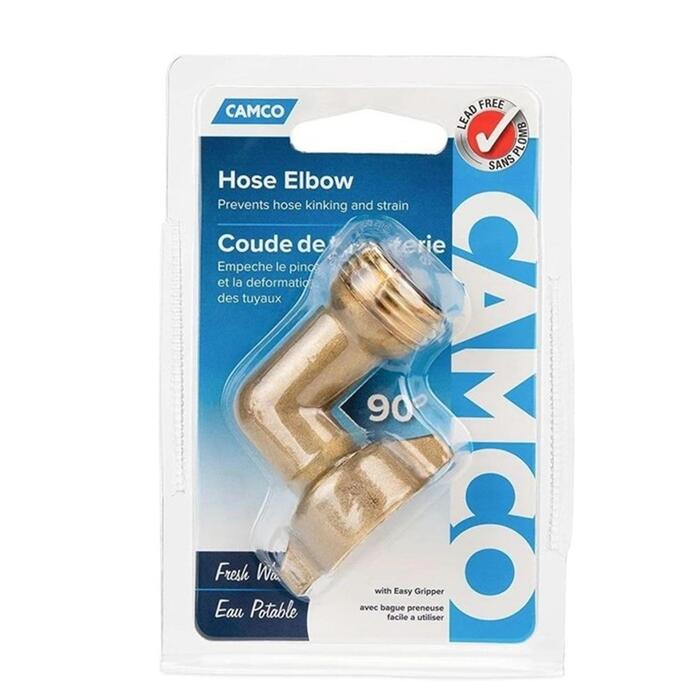 Camco 90 Degree Hose Elbow for RV Water Hose