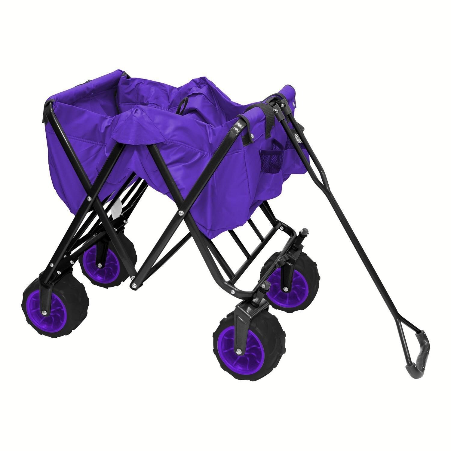 Creative Outdoor Purple All Terrain Utility Cart