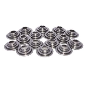 COMP Cams 7 Degree Tool Steel Retainer Set of 16, 8mm Valve, Spring ...