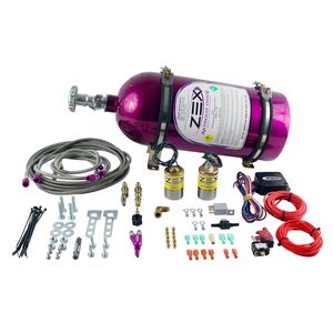 ZEX 100 to 250 HP Race EFI Nitrous System Kit with Purple Bottle and ...