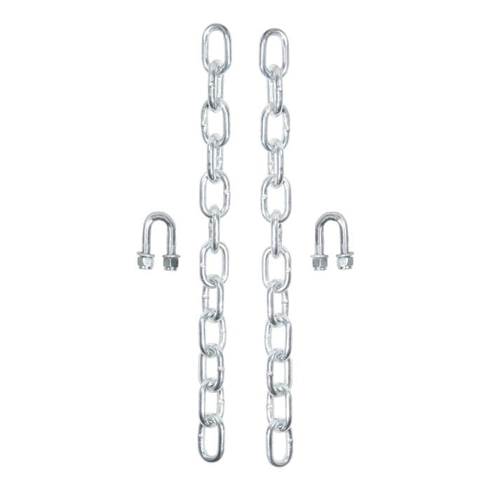 CURT Trailer Hitch Safety Chain U-Bolt Kit 17111