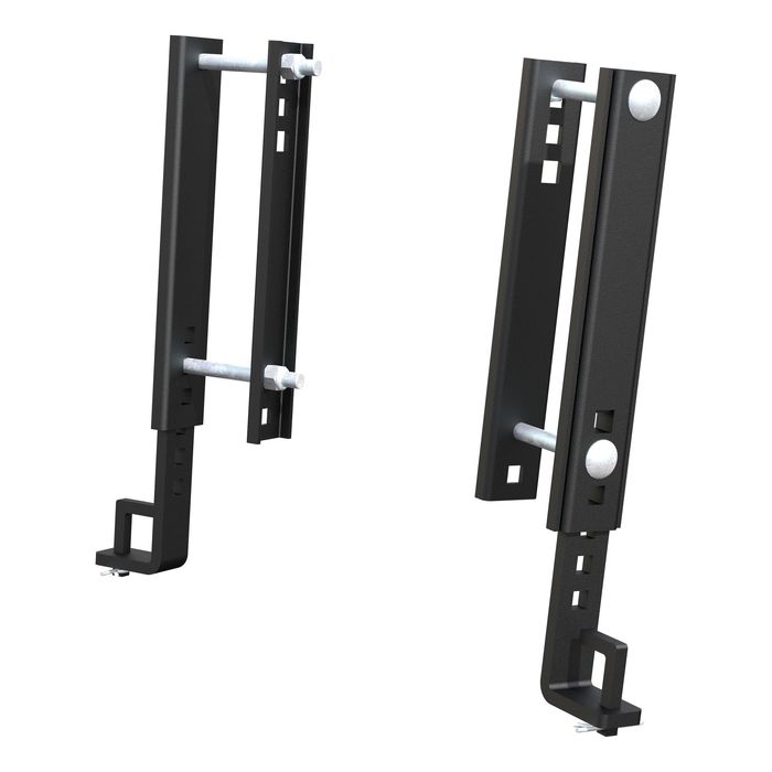 Curt Replacement TruTrack 10in Adjustable Support Brackets 2 Piece