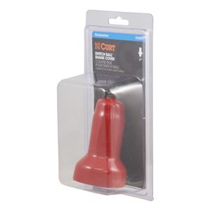 Curt Switch Ball Shank Cover Fits 1-1/8in Neck Red Rubber