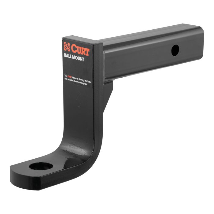CURT 2in Shank, 10,000lbs, 6in Drop, 9 3/8in Long Class IV Ball Mount