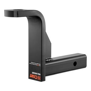 CURT 2in Shank, 10,000lbs, 8in Drop, 9 3/8in Long Class lV Ball Mount