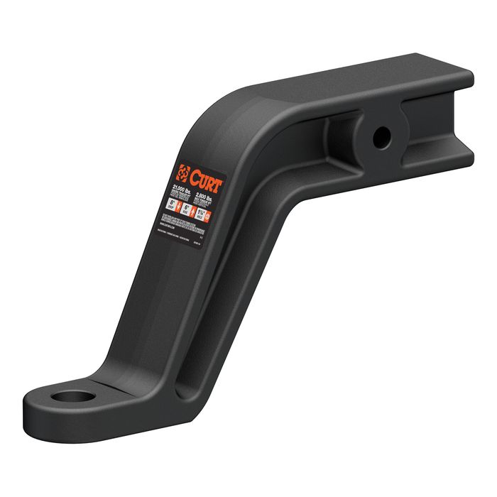 Curt 3in Shank, 21,000lbs, 8in Drop, 10 1/2in Long Industrial Duty ...