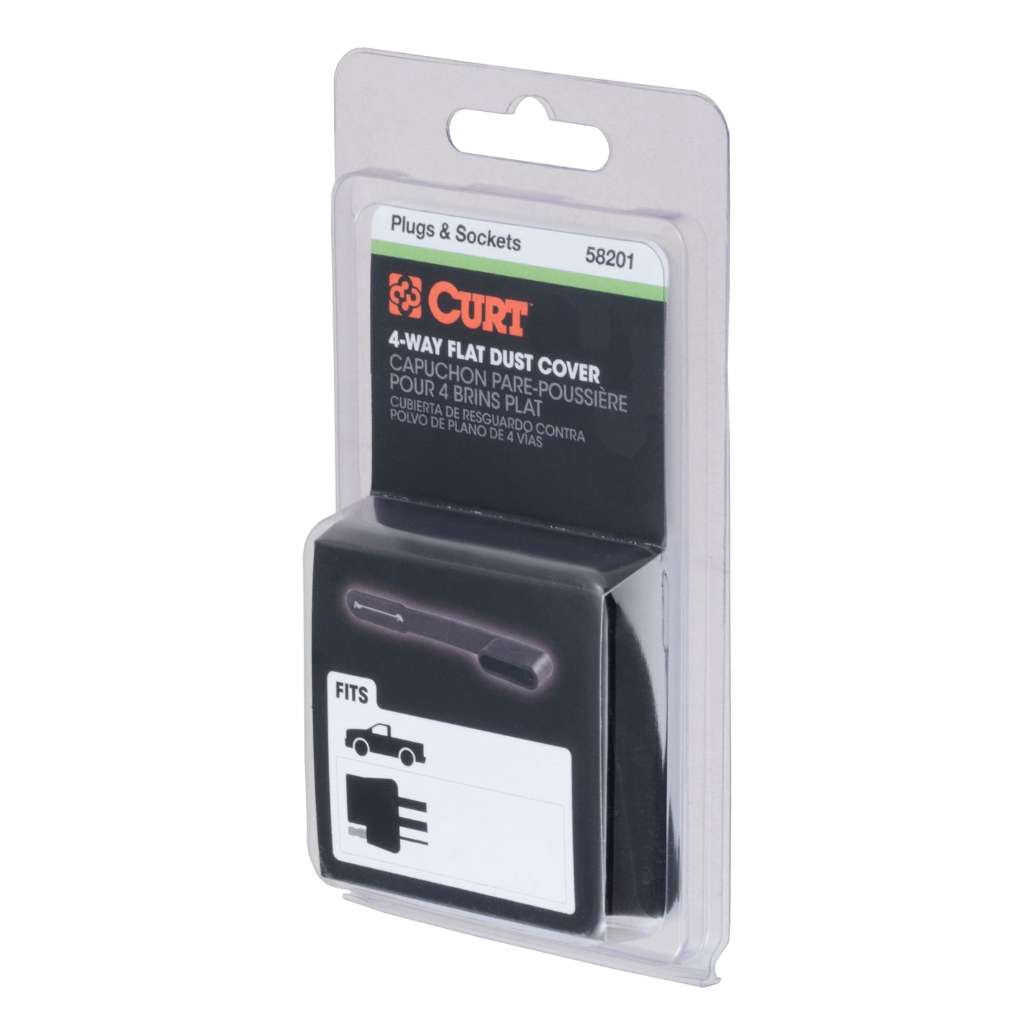 CURT 4-Way Flat Wiring Connector Cover