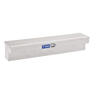 UWS 72in Bright Aluminum Truck Side Tool Box