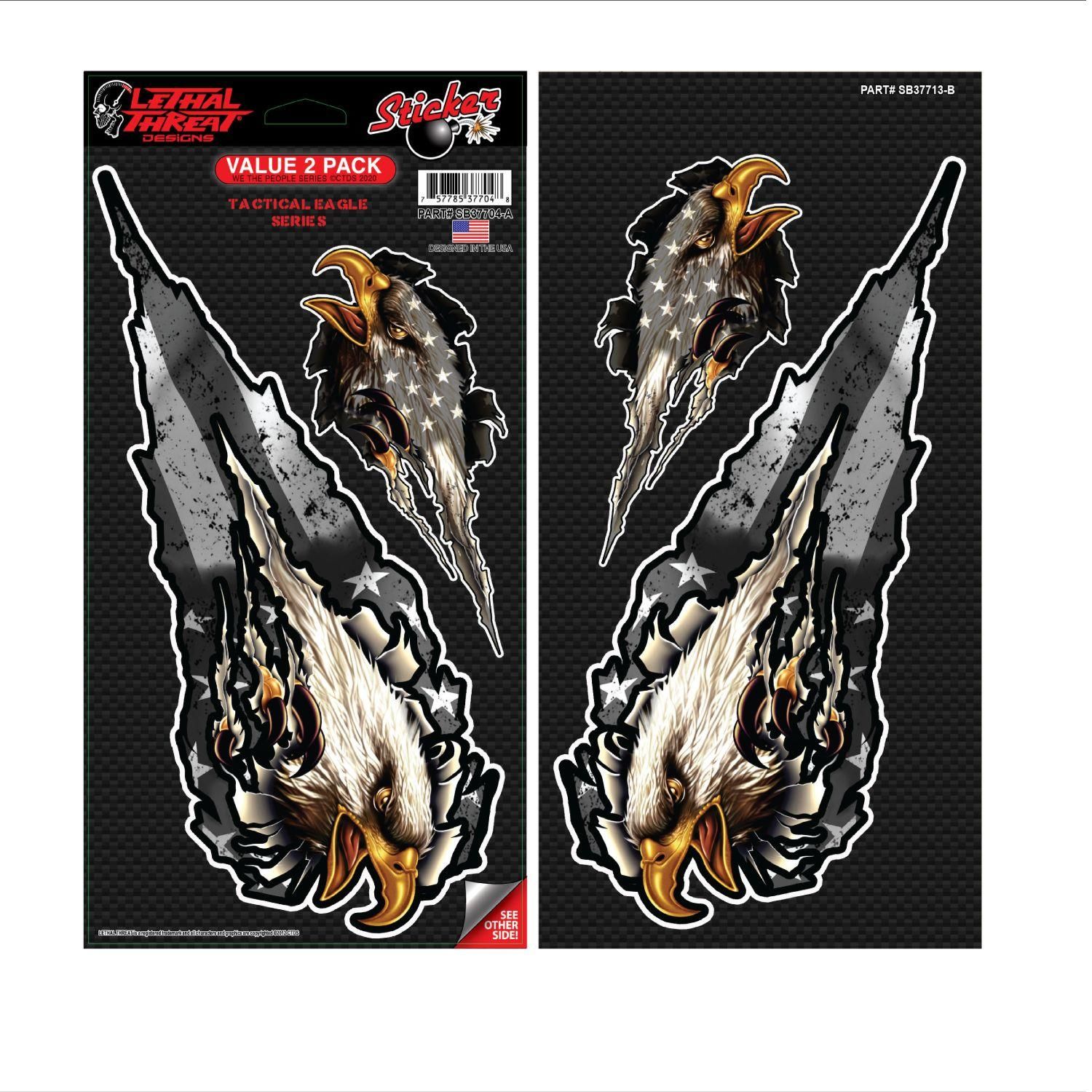 Lethal Threat Tactical Eagle Sticker Bomb