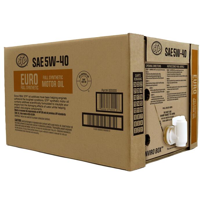 STP Full Synthetic Engine Oil 5W-40 6 Gallon