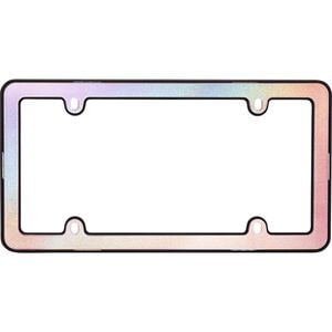Cruiser Accessories Iridescent/Matte Black Shimmer License Plate Frame