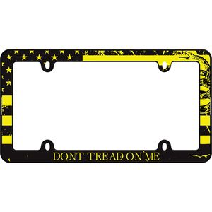 Cruiser Accessories Don't Tread On Me License Plate Frame