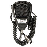 Astatic Black 4-Pin Amplified Ceramic Microphone Astatic Black 4-Pin Amplified Ceramic Microphone
