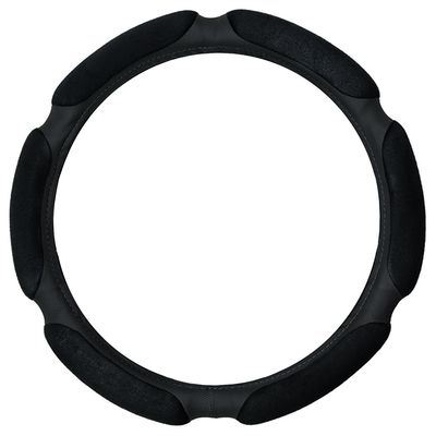 Dash Designs Comfort Grips Black Multi Grip Small Steering Wheel Cover