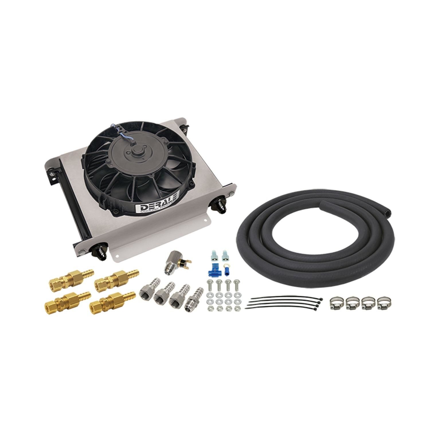 Derale Black -6AN Hyper Cool Fluid Cooler