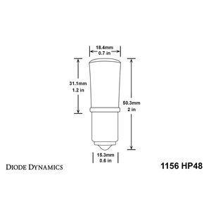 Diode Dynamics 1156 HP48 LED Bulbs