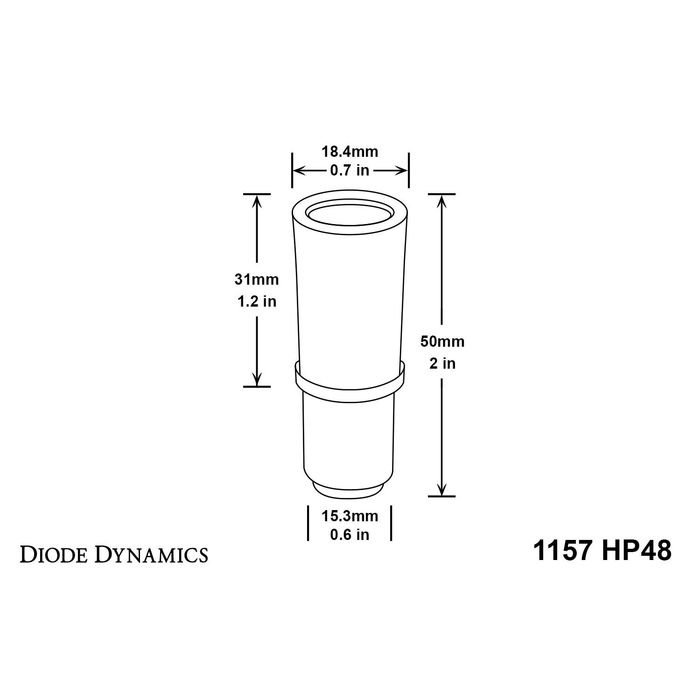 Diode Dynamics 1157 HP48 LED Bulb