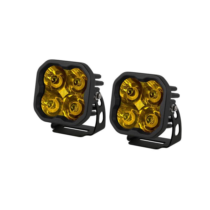 Diode Dynamics 3000K SS3 SAE Yellow Pro LED Light Pod