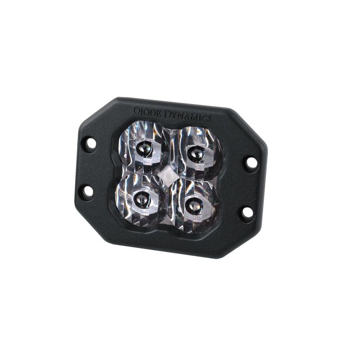 Diode Dynamics SS3 SAE/DOT White Sport Flush Mount LED Light Pod