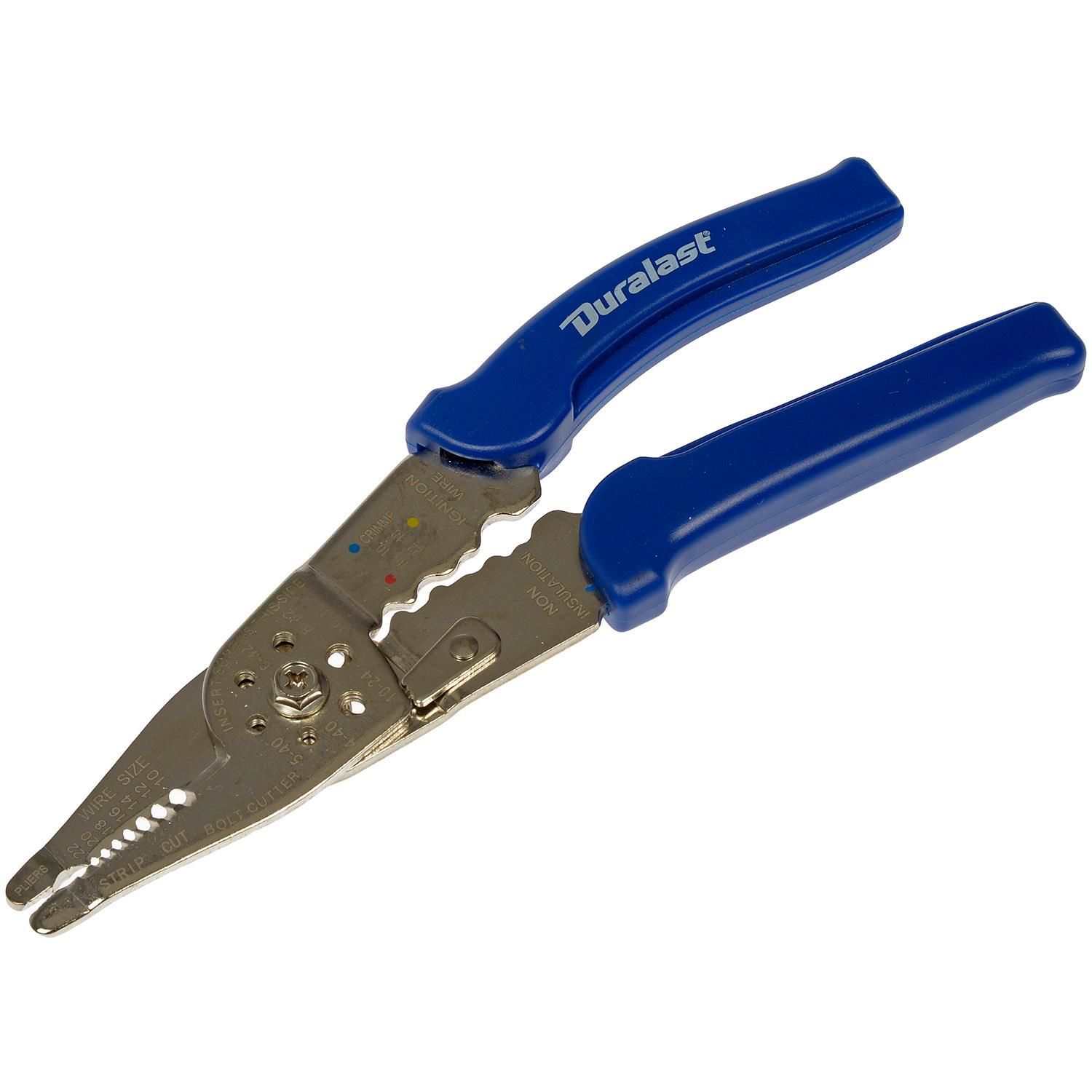 Duralast Spring Loaded Electrical Wire Stripper and Crimper