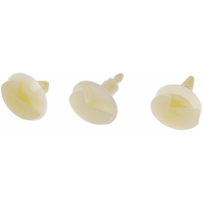 Dorman White Interior Assorted Push Panel Retainer Pack 6 Piece