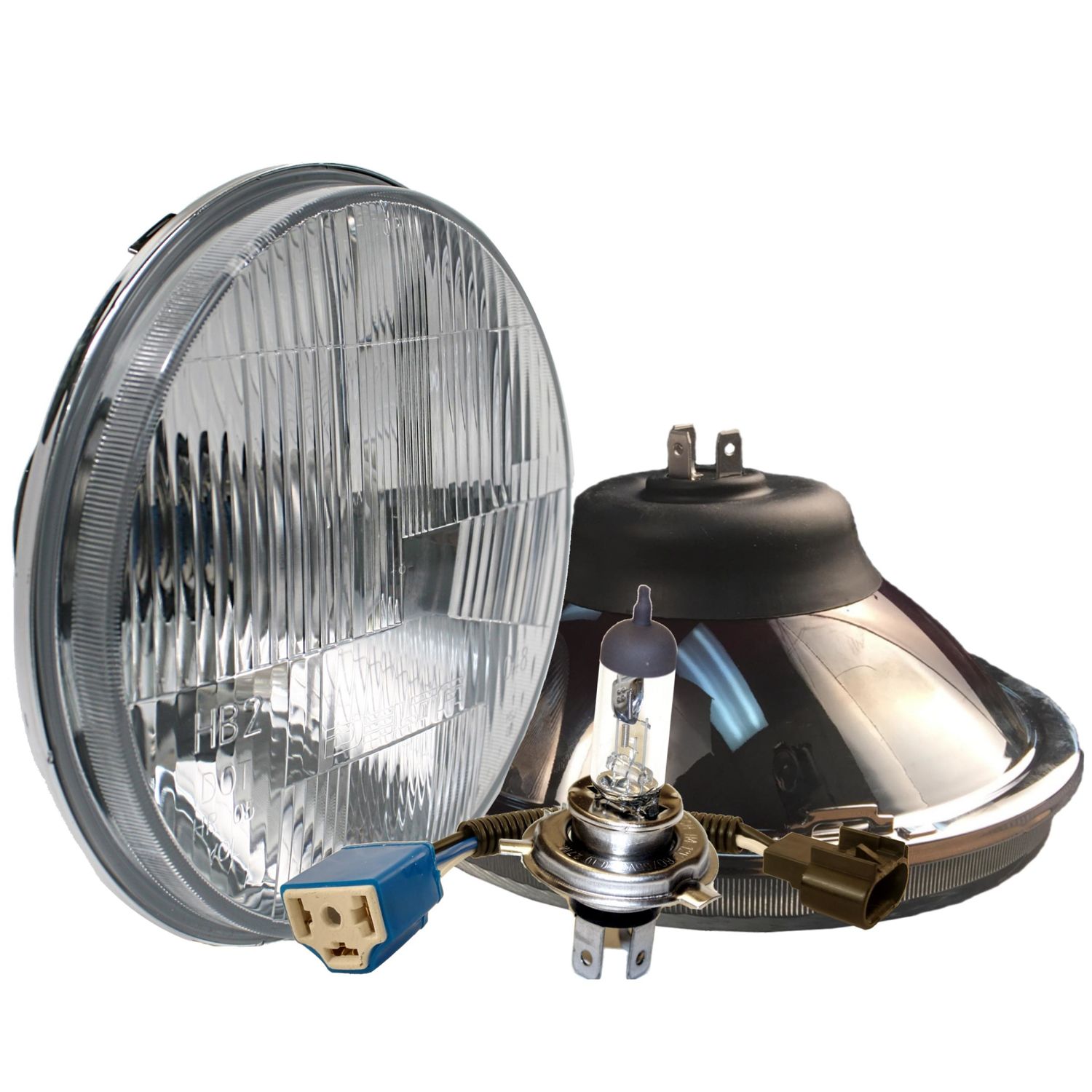 Delta Light DOT Compliant Halogen Headlights 1 Pair