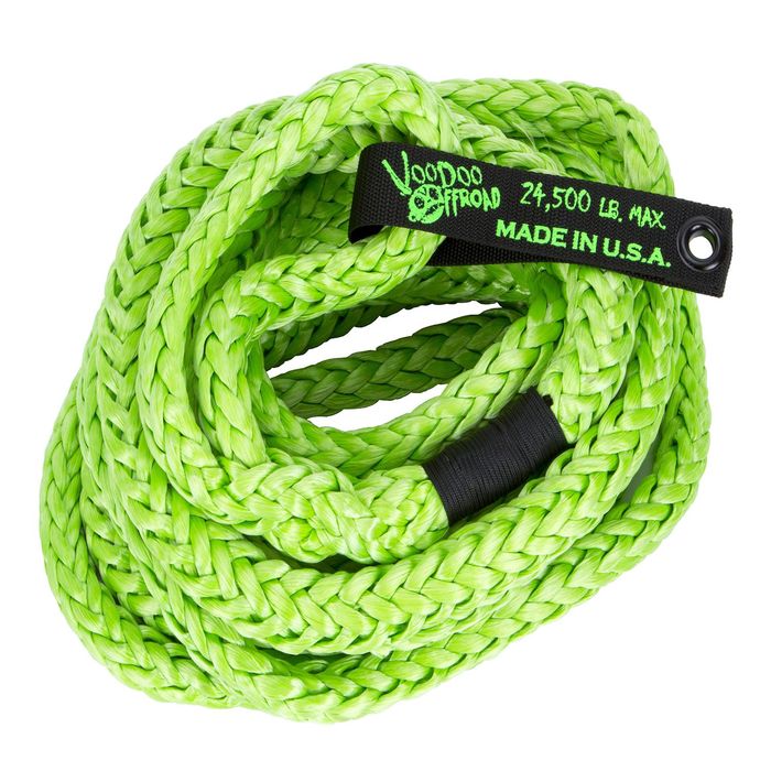VooDoo Offroad Green Nylon 3/4in Round x 20ft Length Breaking Strength ...
