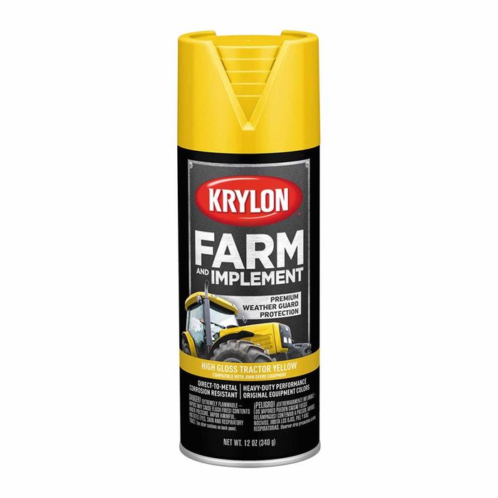 Krylon Yellow Tractor