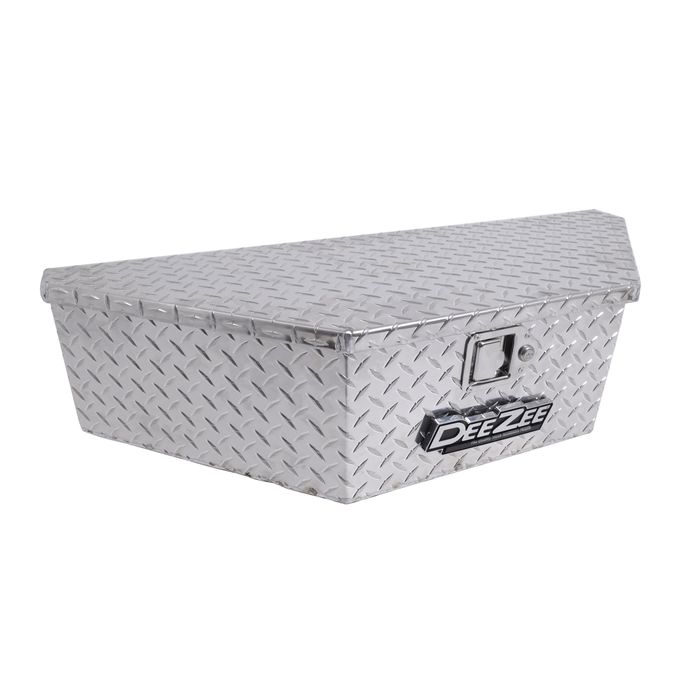 Dee Zee 45 Degree Brite Tread Aluminum Triangle Truck Tool Box