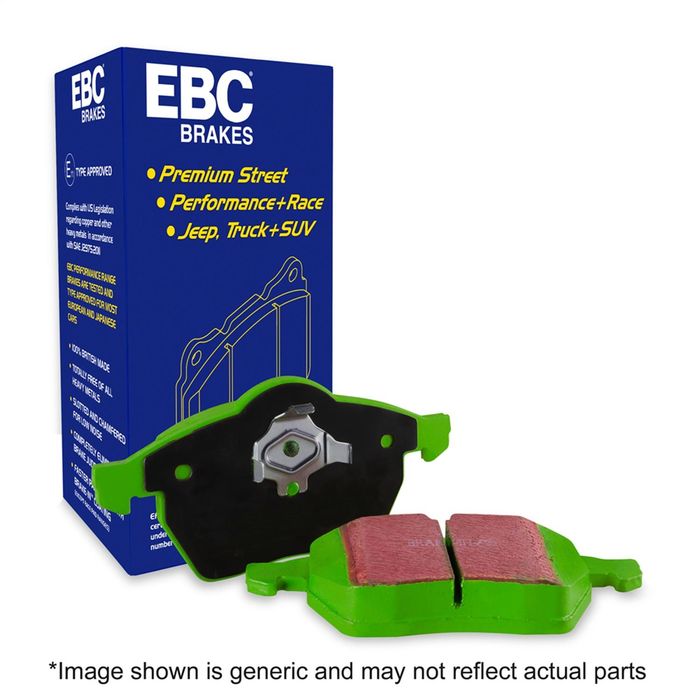 EBC Brakes Organic Disc Brake Pad Set DP61619