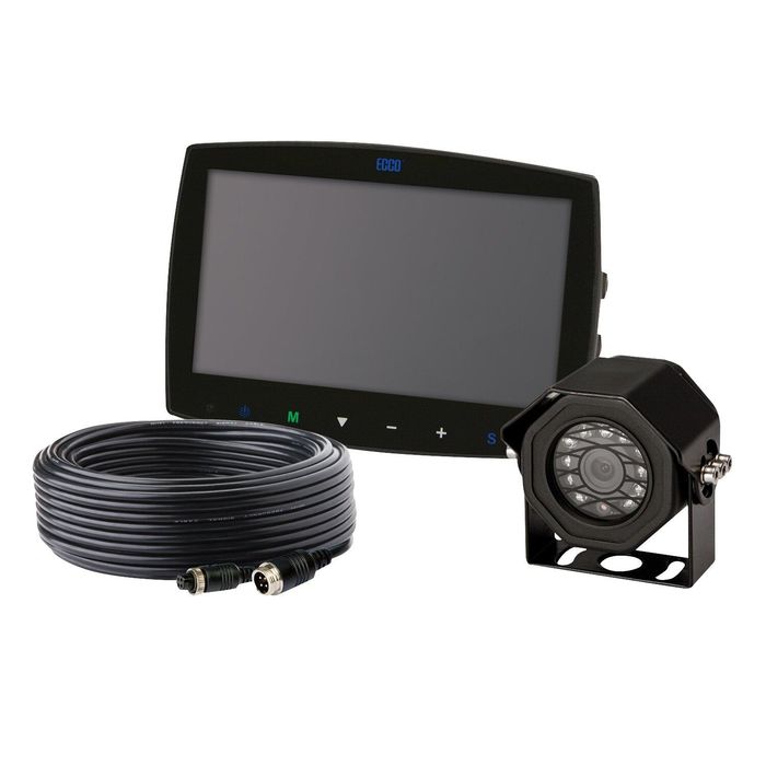 ECCO 7in Gemineye LCD Color 4 Pin Expandable Up to 3 Cameras, Camera Kit