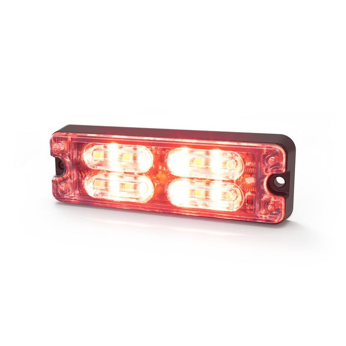 ECCO 12-24 Volt DC Red Single-Color Low-Profile 12 LEDs Directional LED