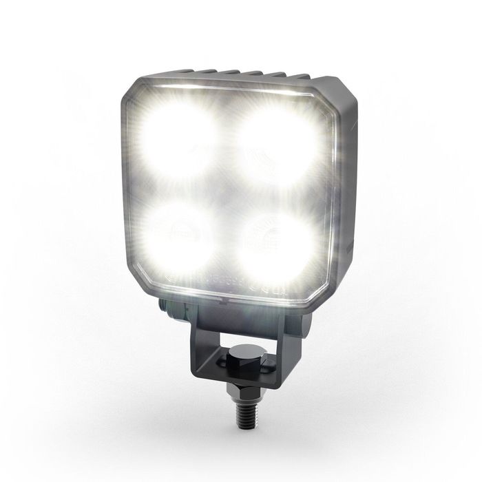ECCO 12-24 Volt Square 4 LED Flood Heated Work Lamp