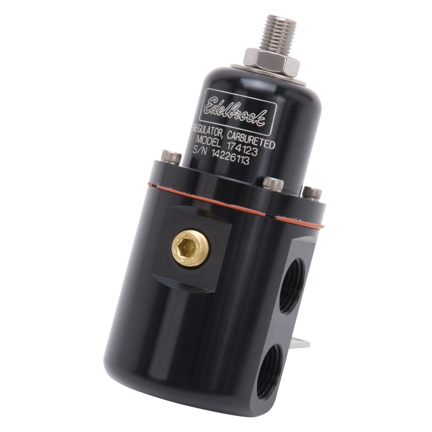 Edelbrock 174123 3/8in Fuel Pressure Regulator and Control