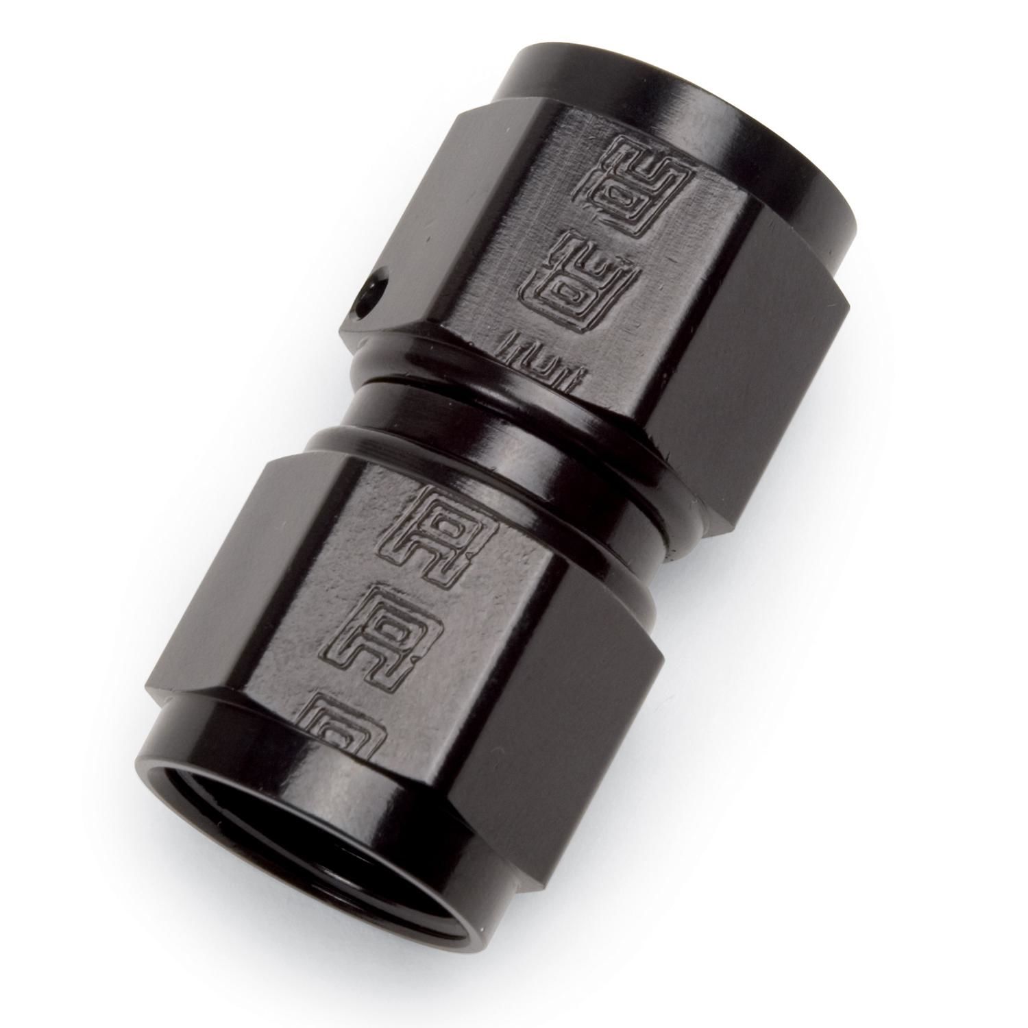 Russell Black -6 AN Straight Swivel Coupler Specialty Adapter Fitting