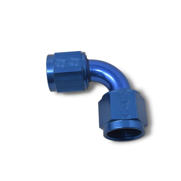 Russell -6AN 90 Degrees Swivel Coupler Union Fitting