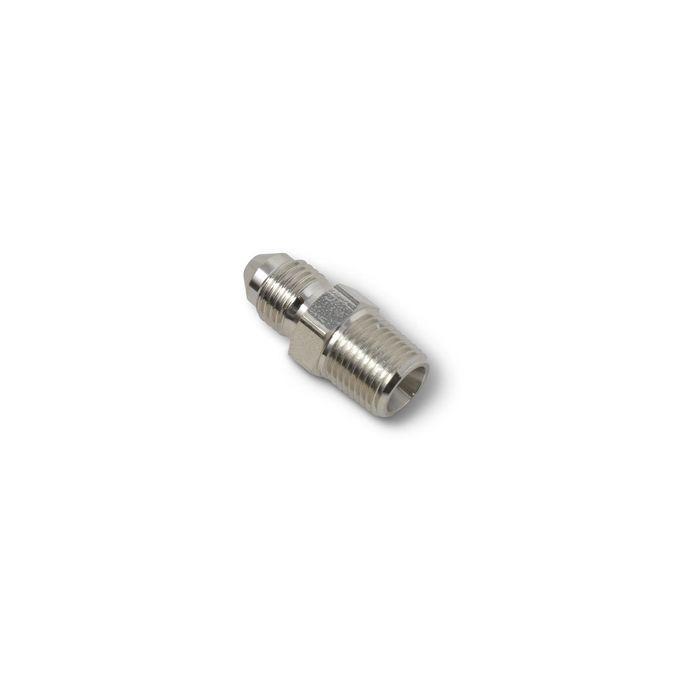 Russell 4AN to 1/8in NPT Pipe Male Brake Adapter Fitting with Endura Finish
