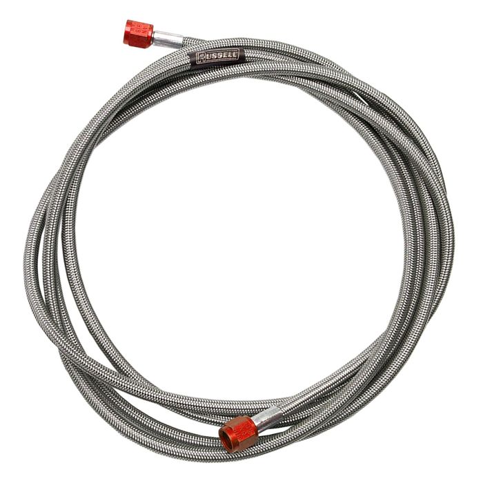 Russell Red 14in -4AN x -6AN Pre-Made Nitrous Line