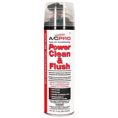 A/C Certified Pro Flush System Cleaner Aerosol Spray 17oz