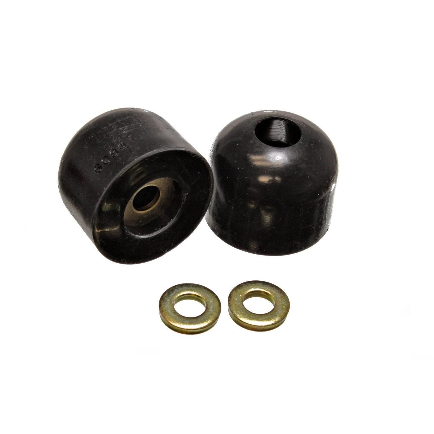 Energy Suspension Black 1 7/8in X 2 1/4in Round Head Style Bump Stop 2 ...