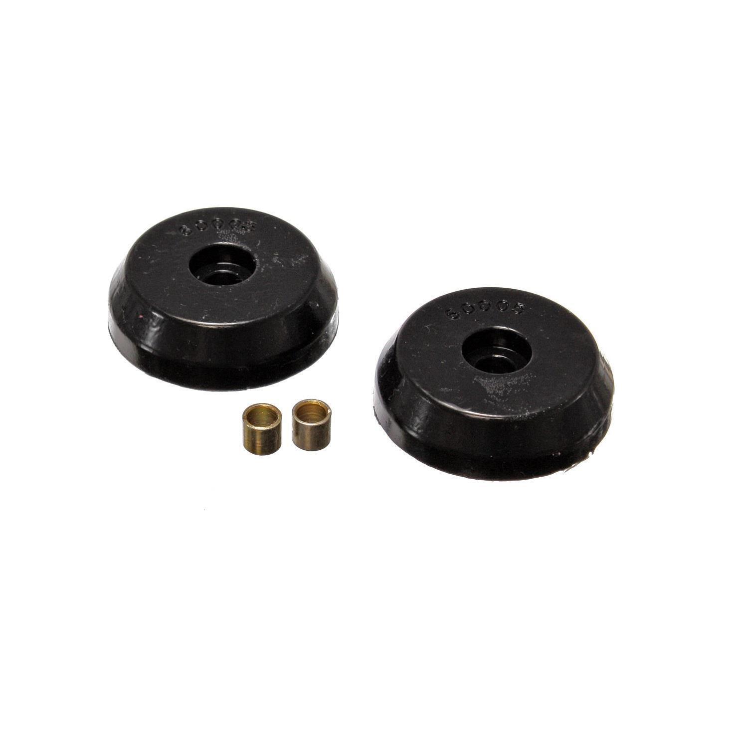 Energy Suspension Black 3/4in X 2 3/4in Flat Head Style Bump Stop 2 Piece