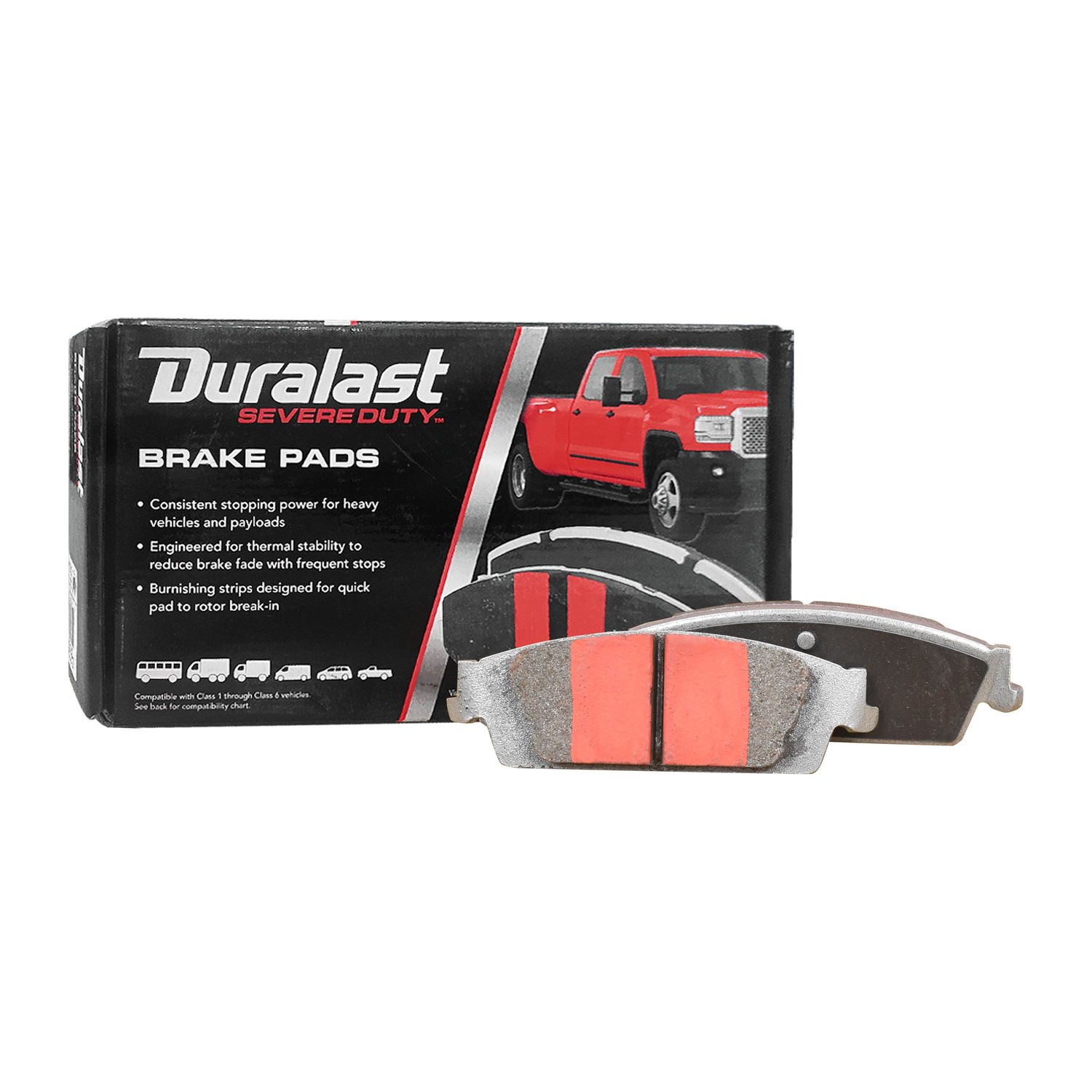 Duralast Severe Duty Semi-Metallic Brake Pads D1707SD