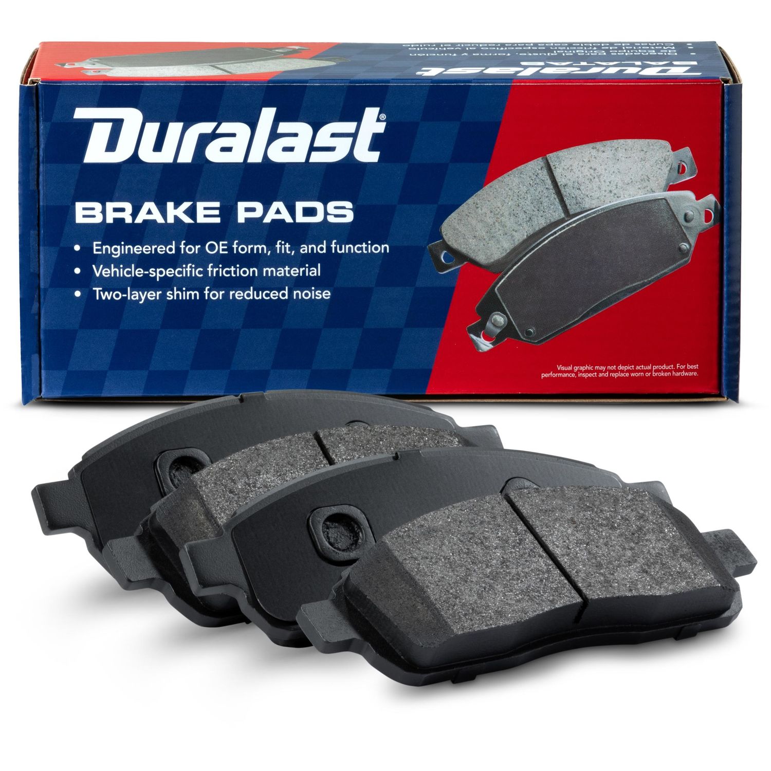 Duralast Semi-Metallic Brake Pads MKD1392