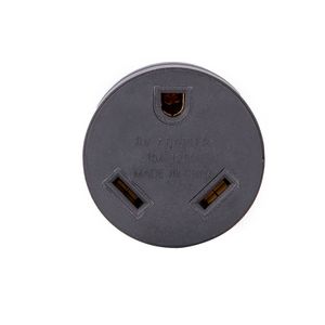Epicord 15 Amps Male to 30 Amps Round Female Adapter Plug