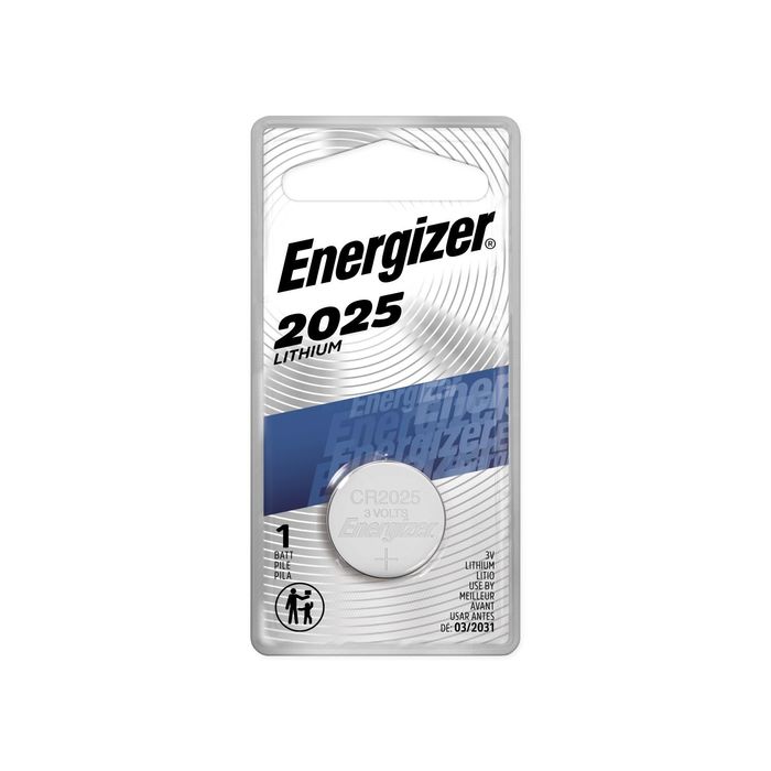 Energizer 2025 3 Volt Lithium Coin Battery Pack