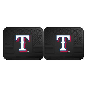 FANMATS Texas Rangers Utility Floor Mat 2 Piece